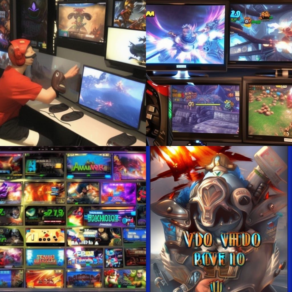 Top video gaming photo ever can be created - AI Generated Artwork ...