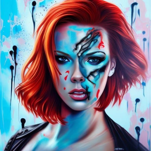Natasha Romanoff aka Black Widow - AI Generated Artwork - NightCafe Creator