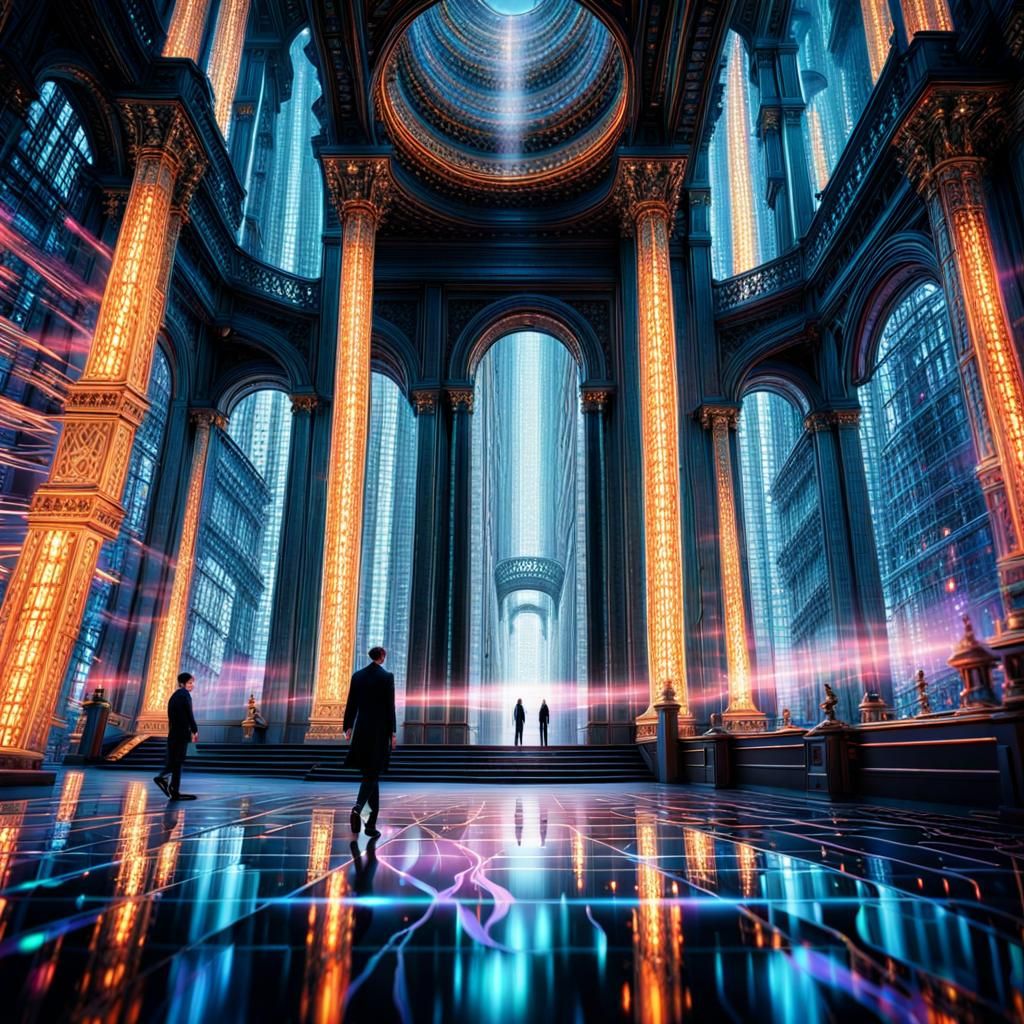 matrix - AI Generated Artwork - NightCafe Creator