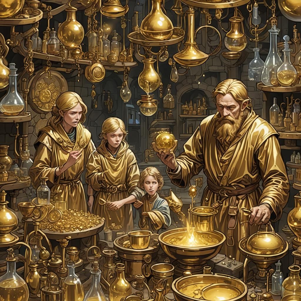 Alchemy - AI Generated Artwork - NightCafe Creator