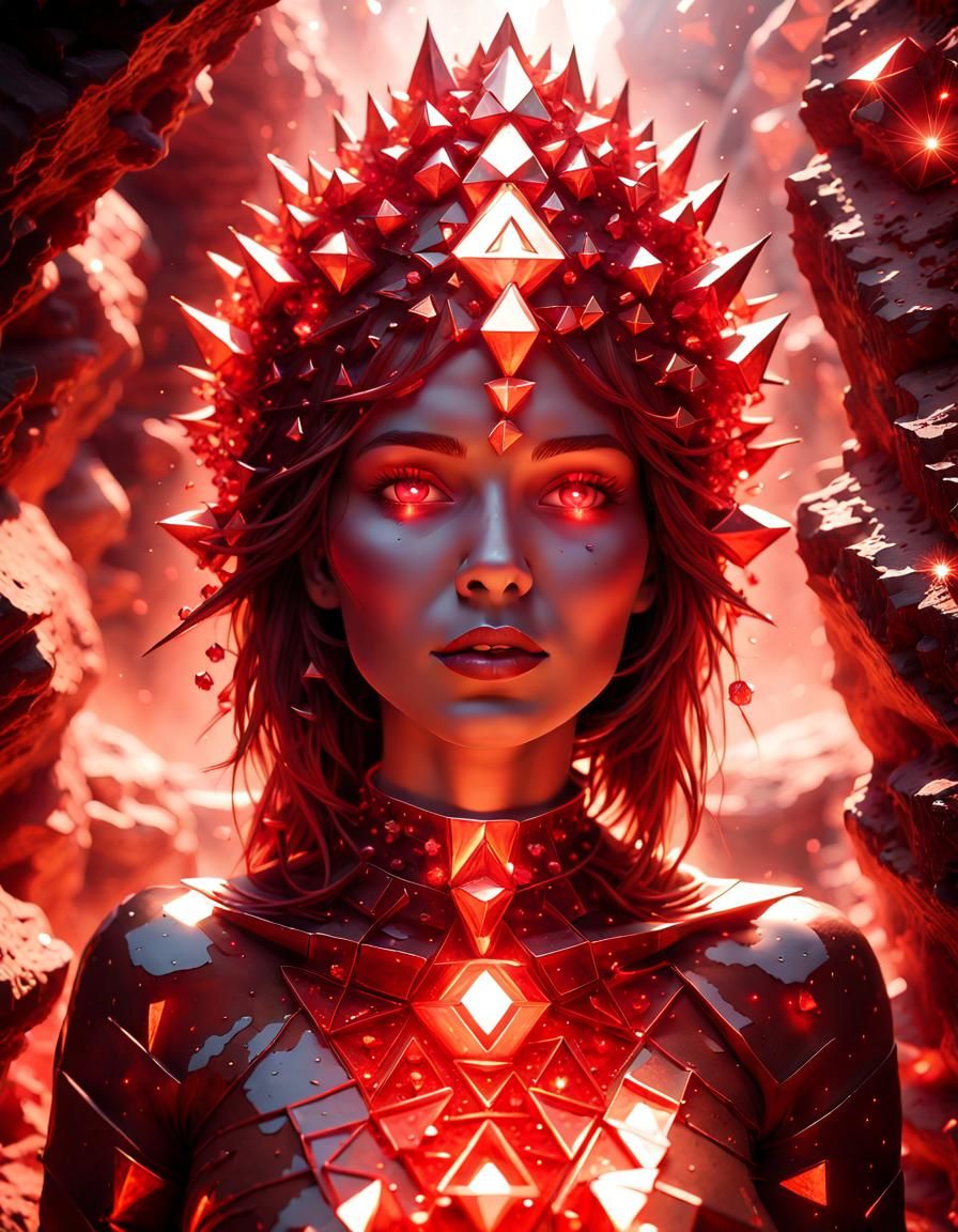 Ethereal Blood Avatar - AI Generated Artwork - NightCafe Creator