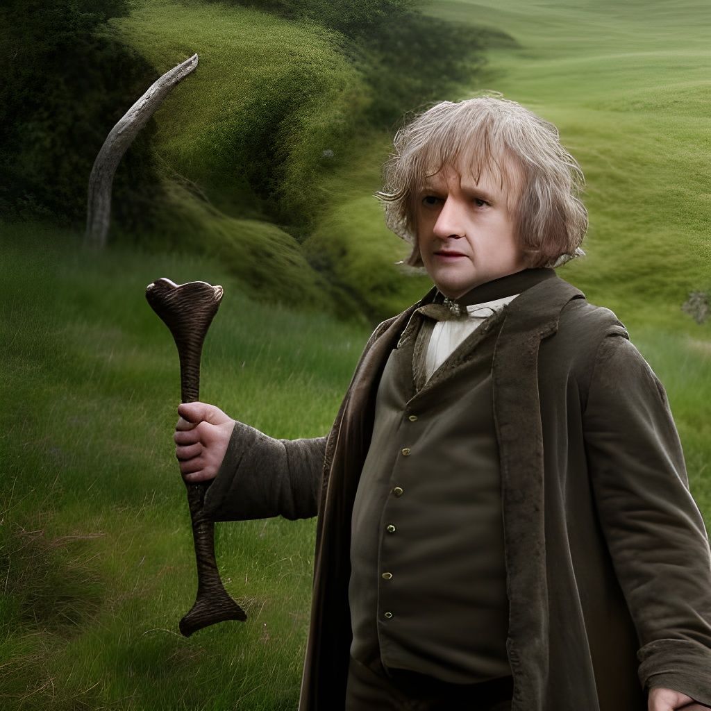 Bilbo Baggins - AI Generated Artwork - NightCafe Creator