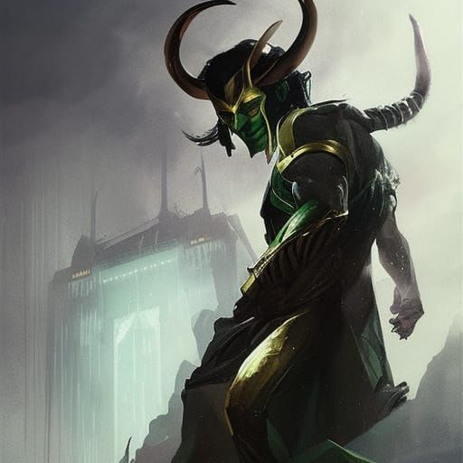 Masked Loki - AI Generated Artwork - NightCafe Creator