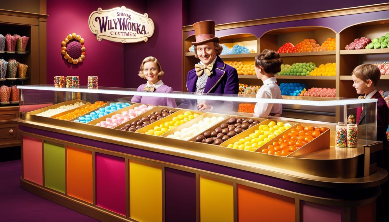 Still making the best candies in the world, the magic of Wonka - AI Generated Artwork ...