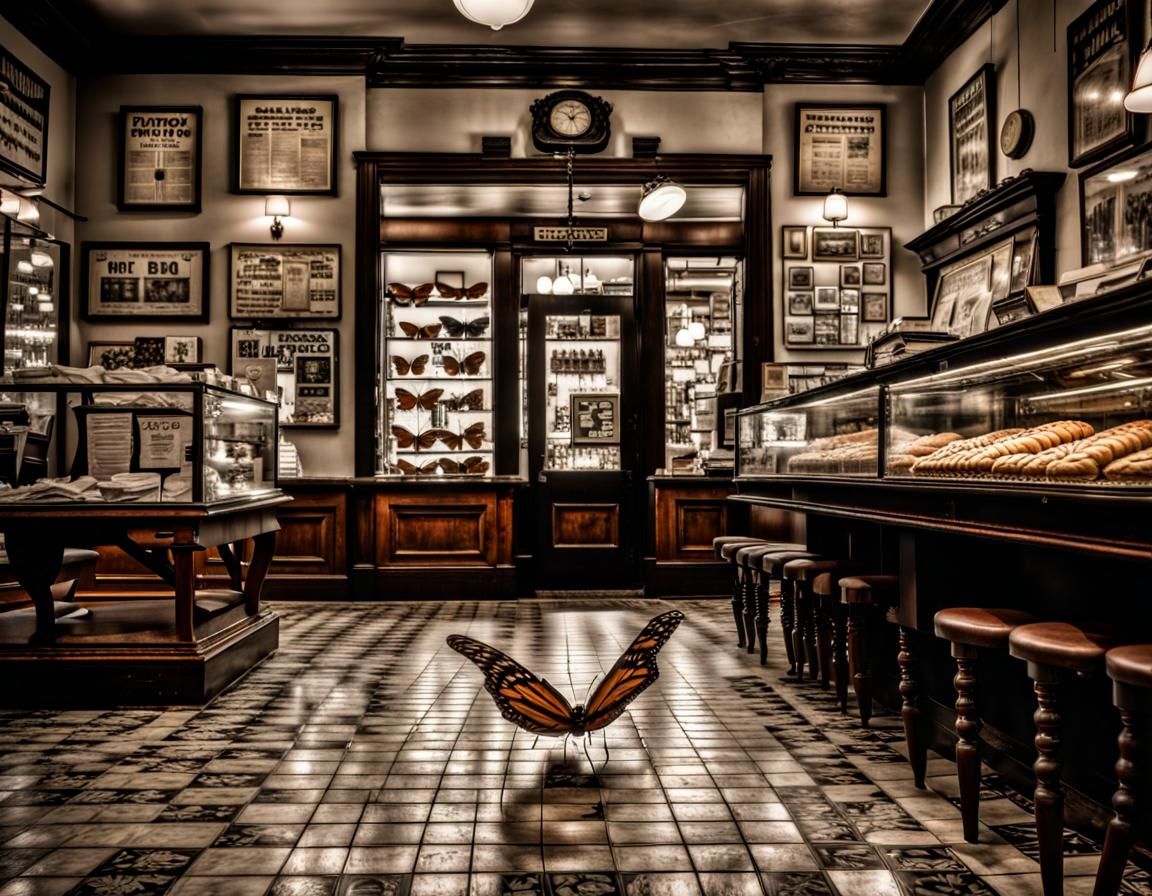 Fever Dream Cafe. - AI Generated Artwork - NightCafe Creator