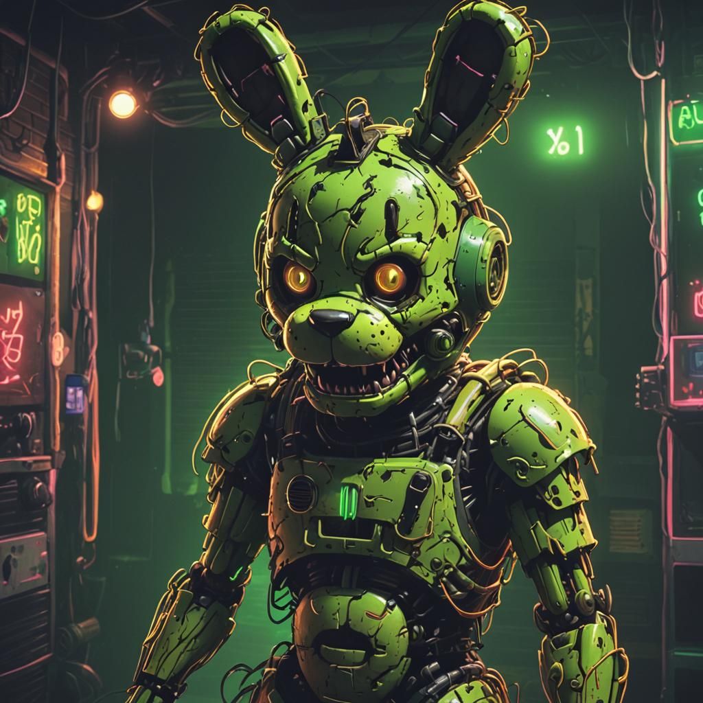 Springtrap - AI Generated Artwork - NightCafe Creator