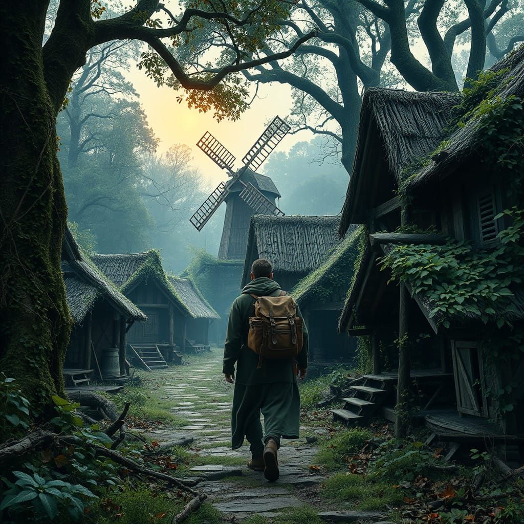 Abandoned Village - Forgotten Post-Apocalyptic Village in a ...