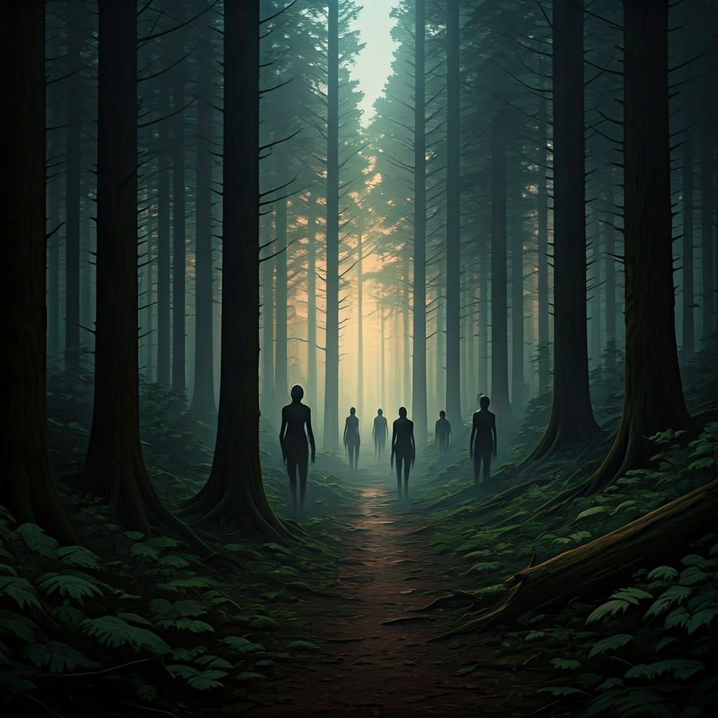 Beware the dark forest shadows - Beware the dark forest shad...