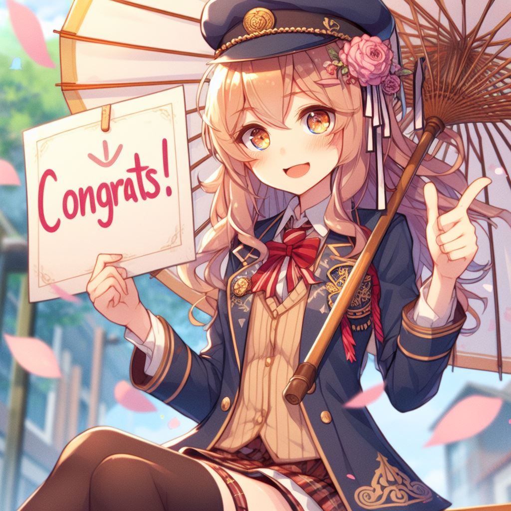 Congrats -3 - AI Generated Artwork - NightCafe Creator