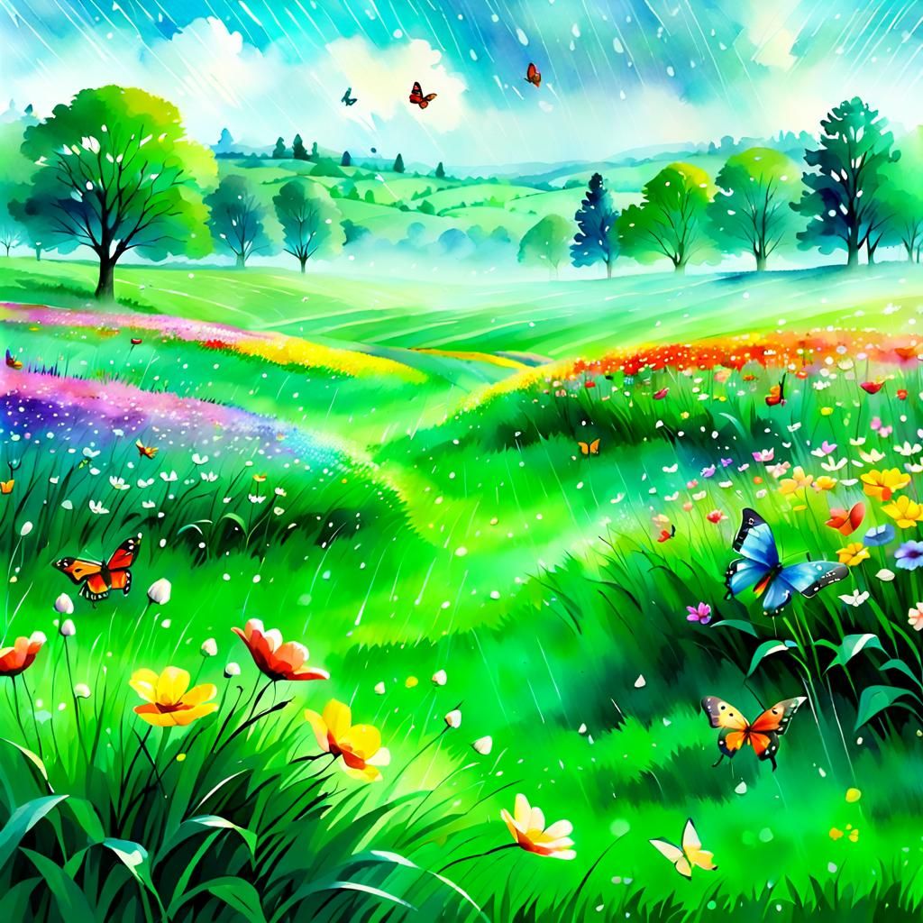 Spring Color! - AI Generated Artwork - NightCafe Creator