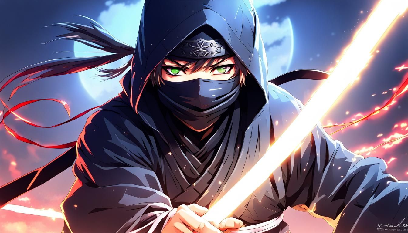 lighting Ninja - AI Generated Artwork - NightCafe Creator