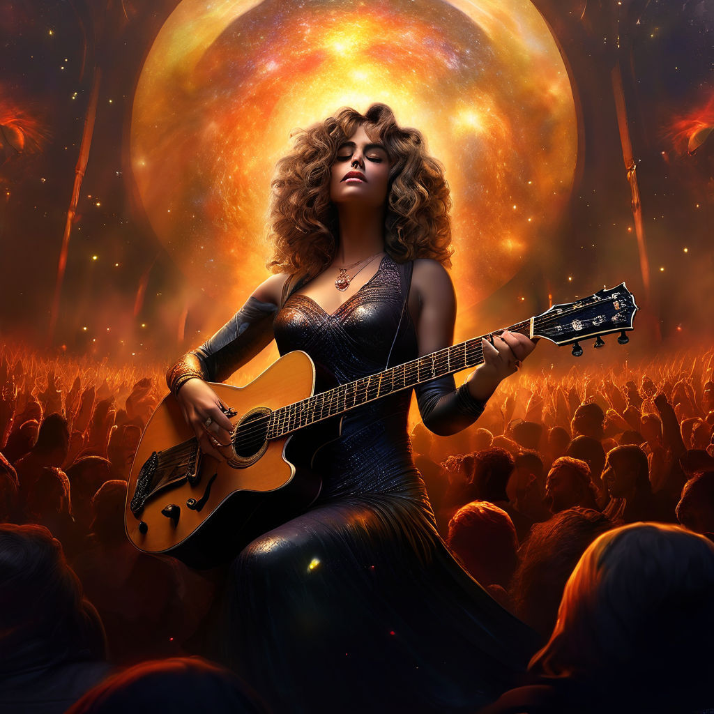 A “Rock Music Goddess” She is a fascinating goddess that combines music ...