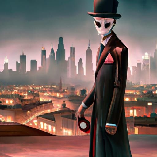 Haunting Cityscape - AI Generated Artwork - NightCafe Creator