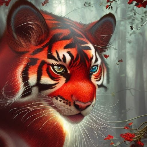 tiger - AI Generated Artwork - NightCafe Creator