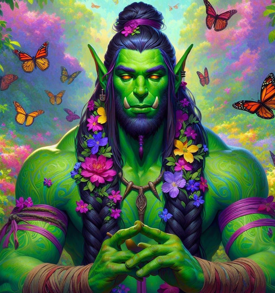 Kind Orc Druid - Kind Orc Druid