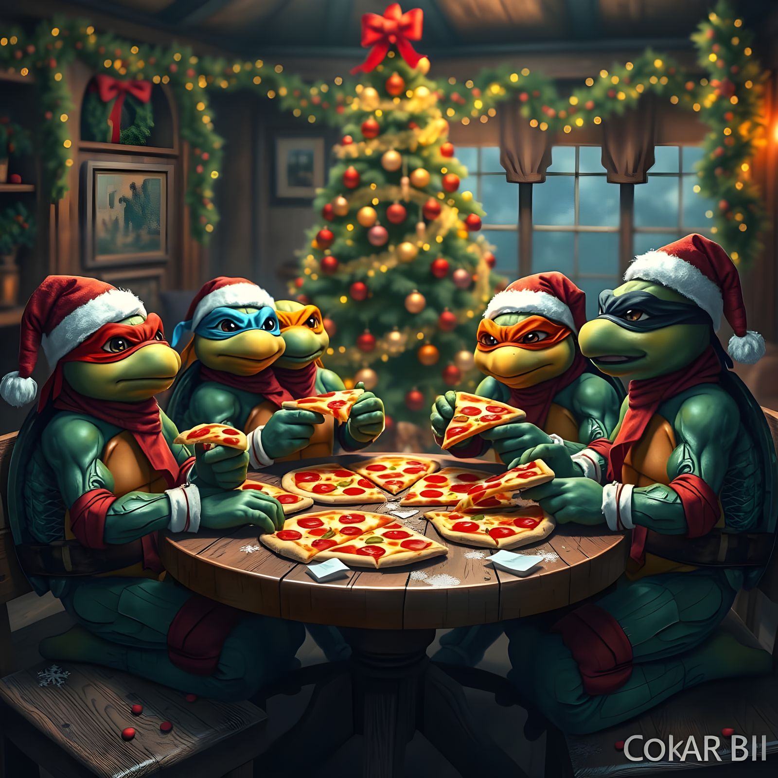 Not quite TMNT Christmas 😂 - Not quite TMNT Christmas 😂