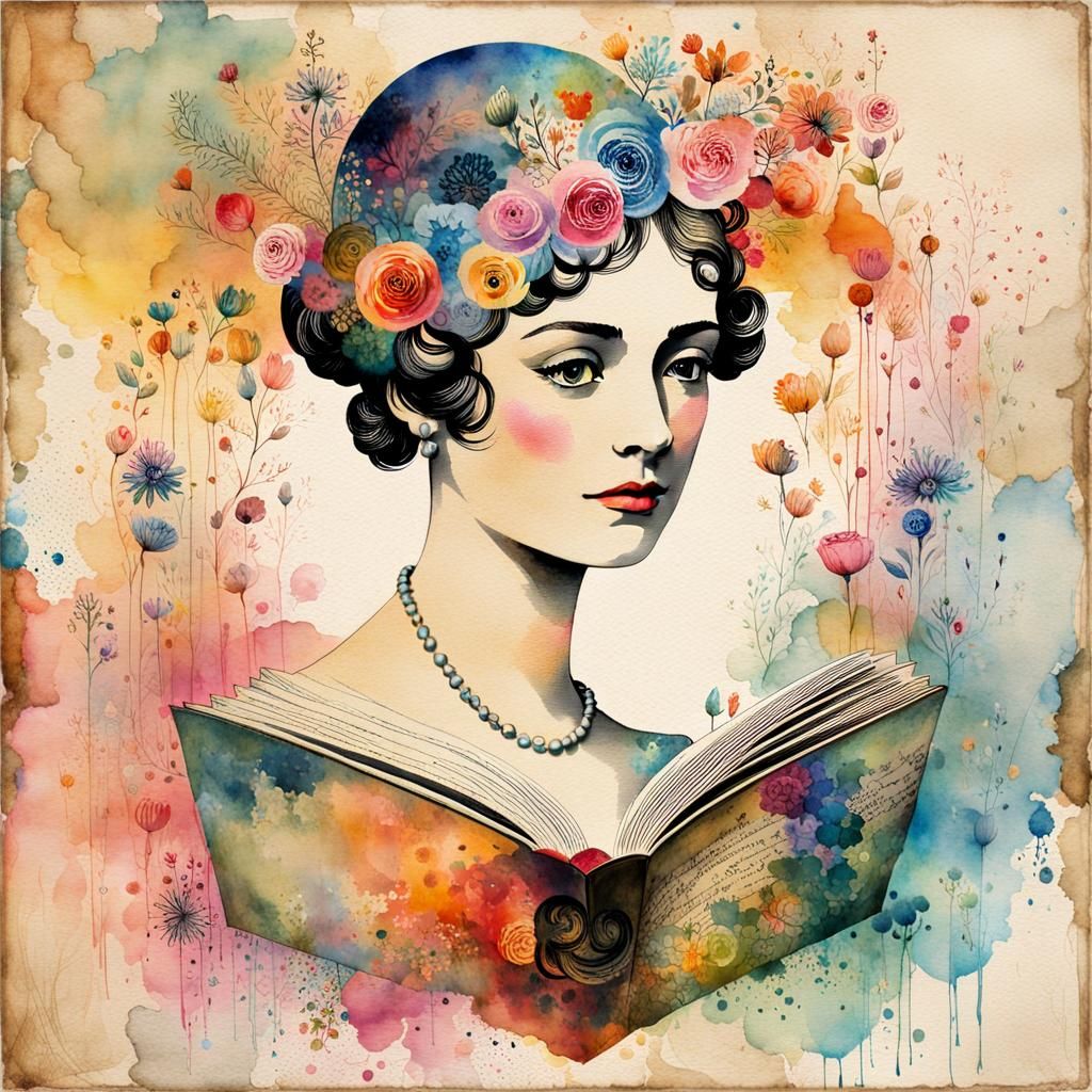 Floral reverie - AI Generated Artwork - NightCafe Creator