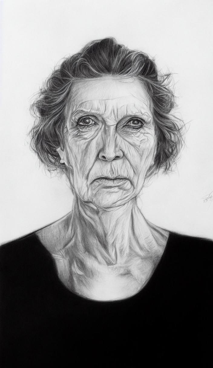 Pencil drawing portrait by Pacheco - AI Generated Artwork - NightCafe ...