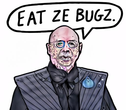 EAT ZE BUGZ Tim Burton storybook illustration ink drawing trending on ...