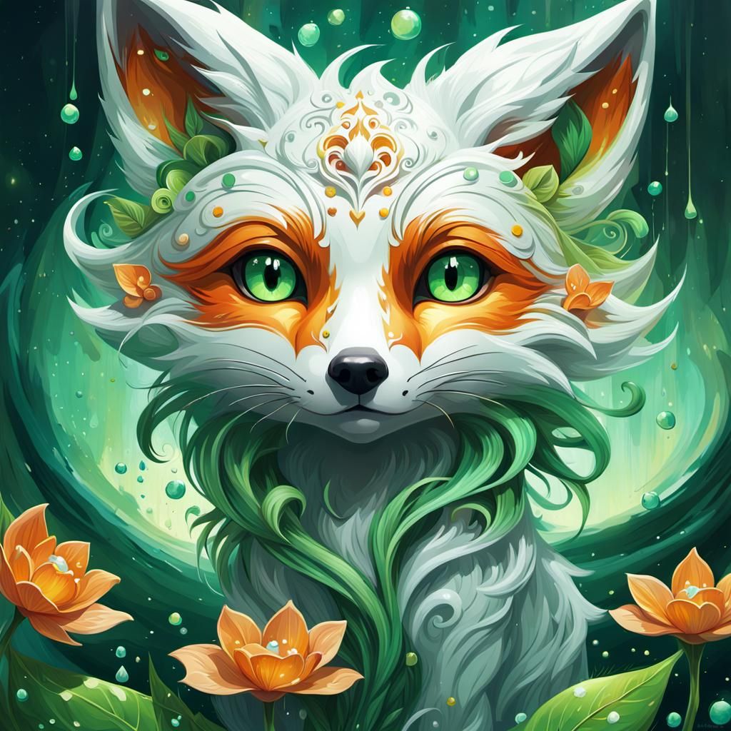magic fox - AI Generated Artwork - NightCafe Creator