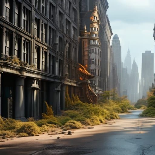 New York Dead - AI Generated Artwork - NightCafe Creator