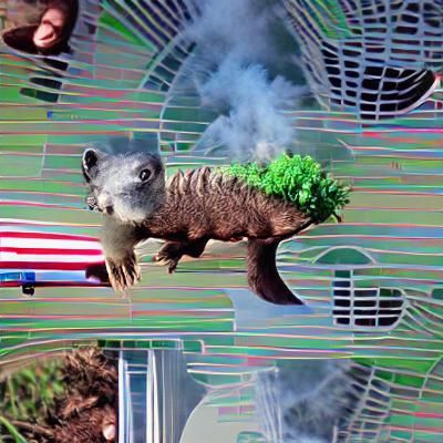 Bill Murray is trapped in a time loop by an evil groundhog - AI ...