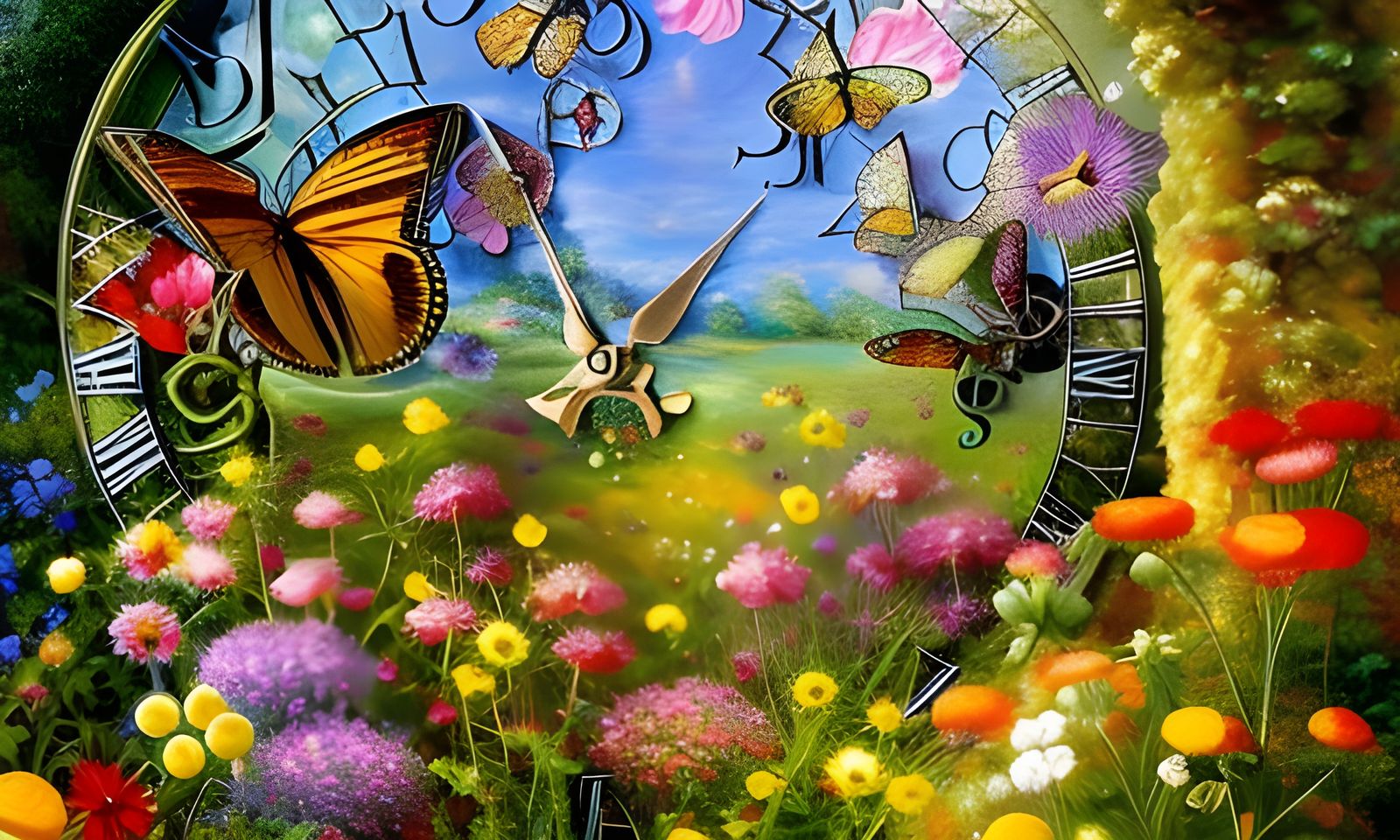 Time for spring? - AI Generated Artwork - NightCafe Creator