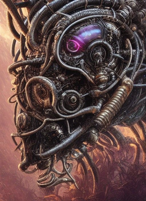 Frankenstein Computer God iii - AI Generated Artwork - NightCafe Creator