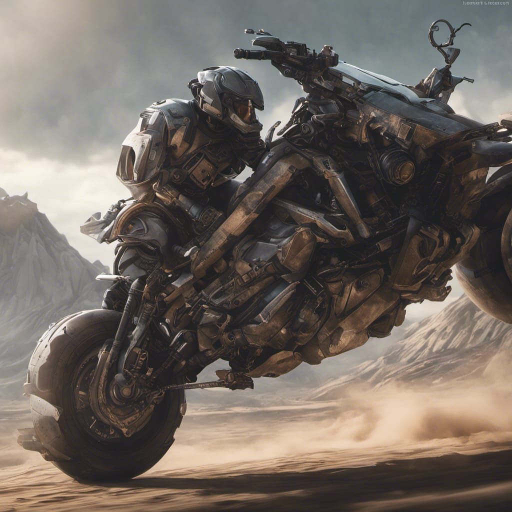 Mecha Riders on the storm - AI Generated Artwork - NightCafe Creator