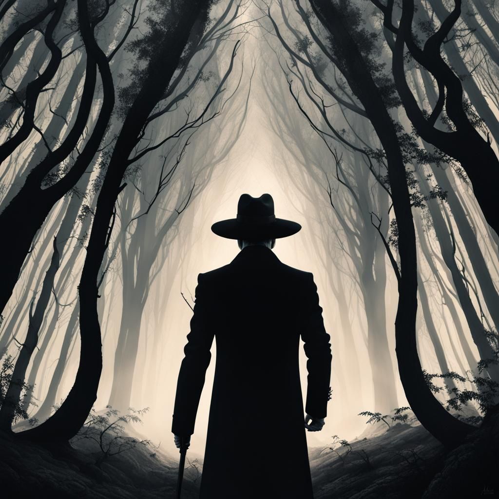 The Hat Man - AI Generated Artwork - NightCafe Creator