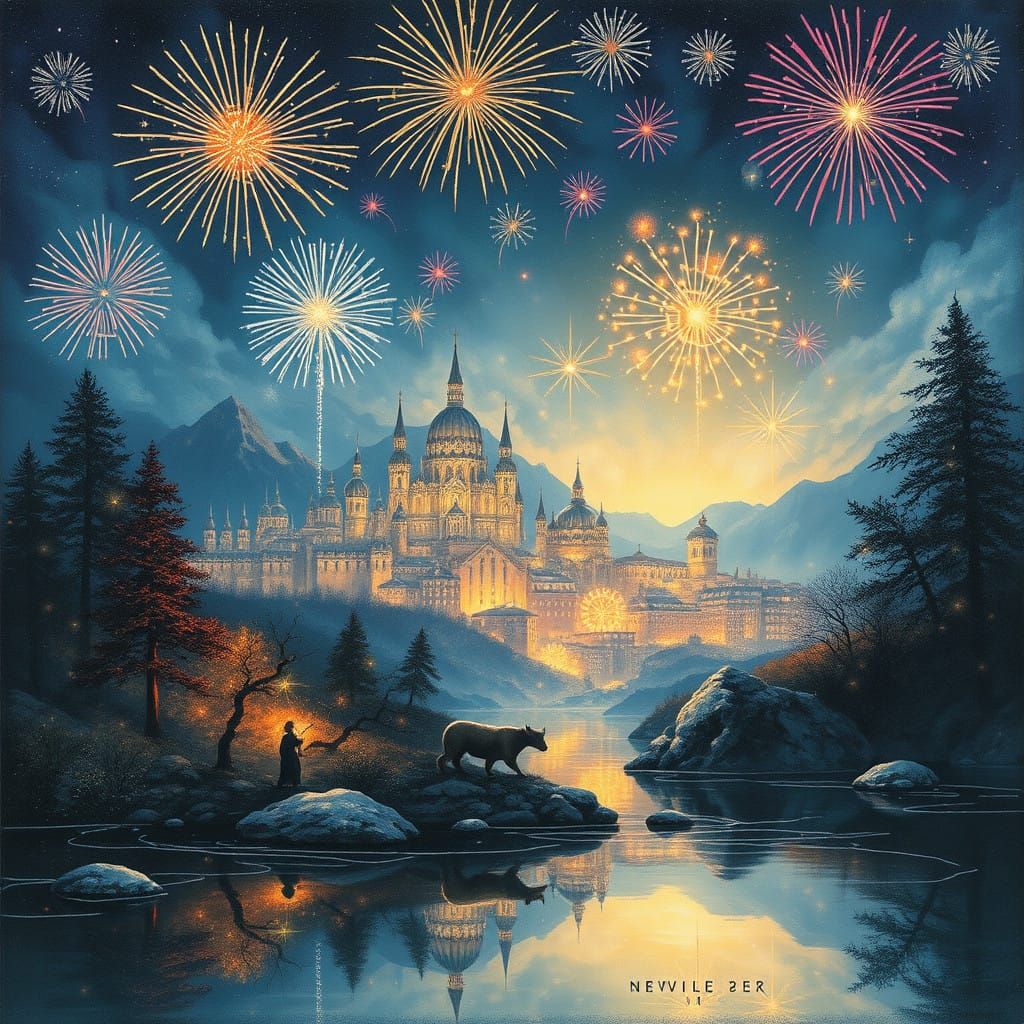 A mystical New Year’s Eve in a fantasy realm