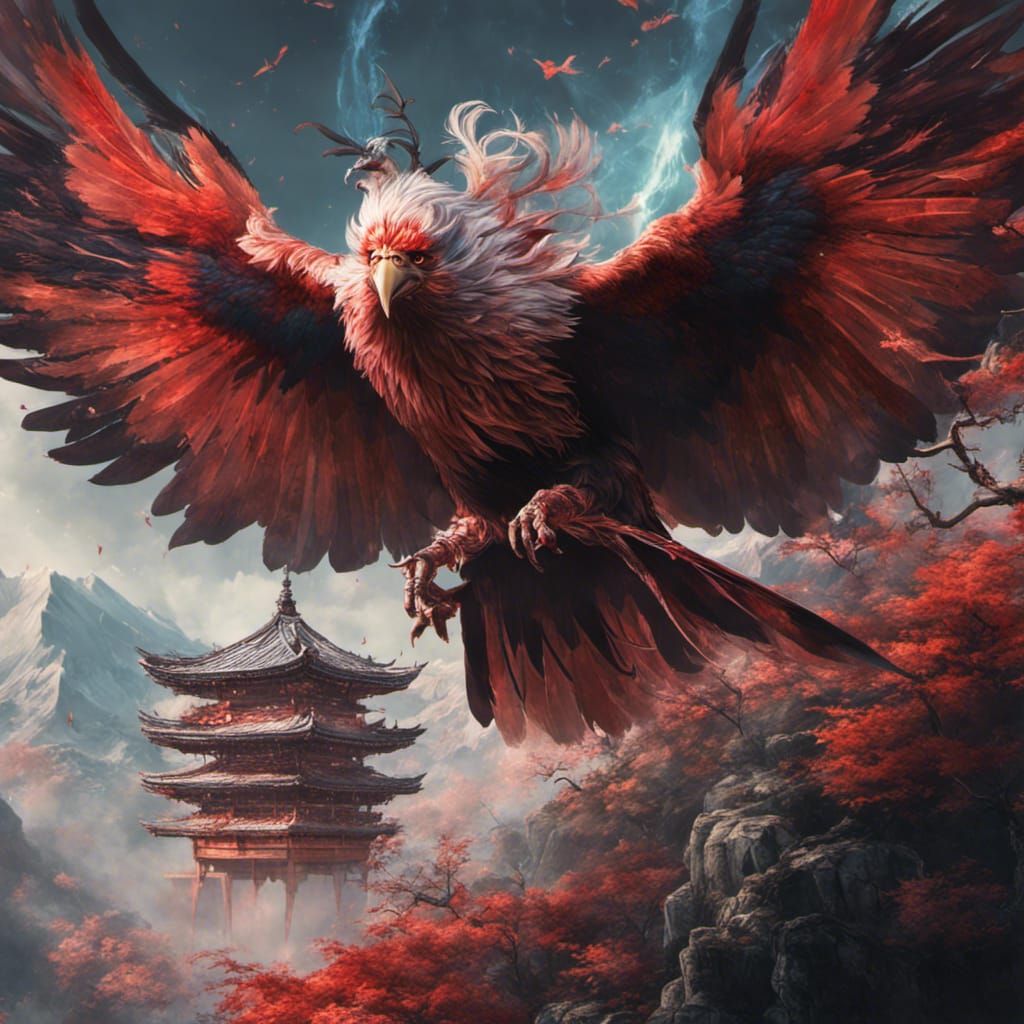 Tengu - AI Generated Artwork - NightCafe Creator