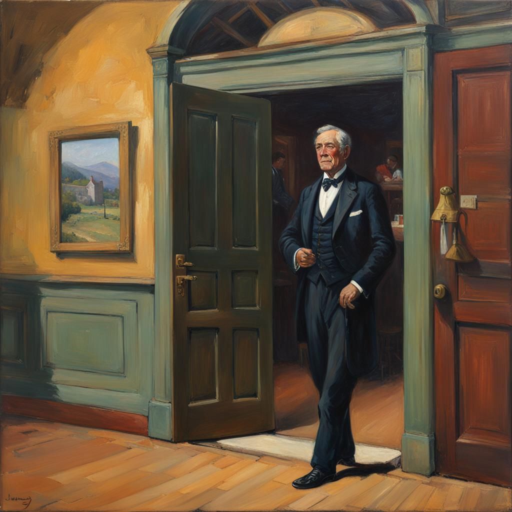 THE BUTLER - AI Generated Artwork - NightCafe Creator