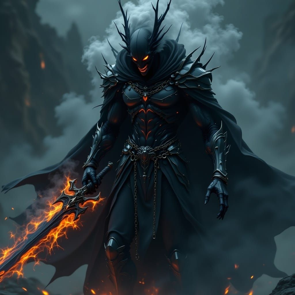 Deity of shadow, fire, and wrath - Ethereal Shadow God Awake...