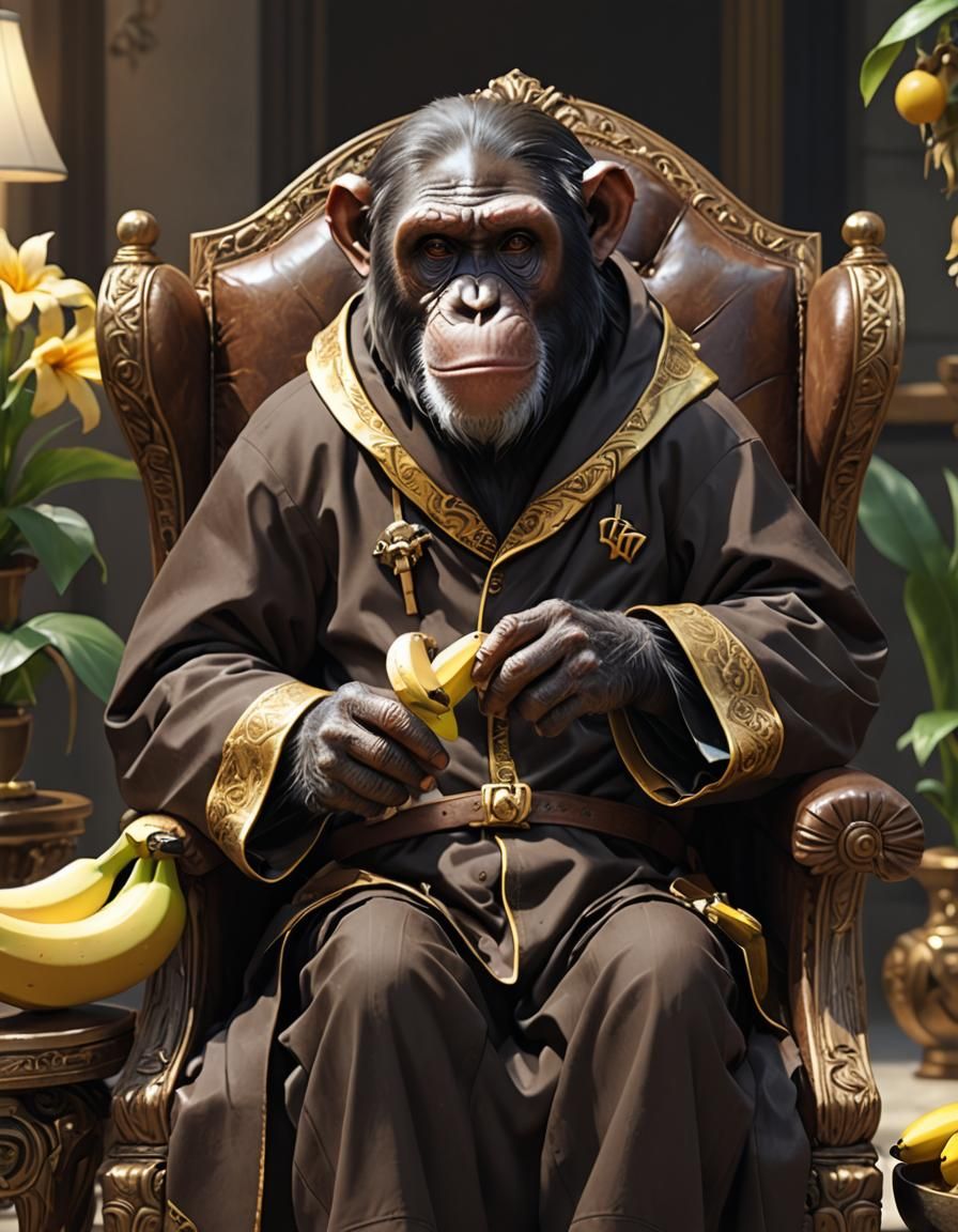 Monkey Monk? - AI Generated Artwork - NightCafe Creator