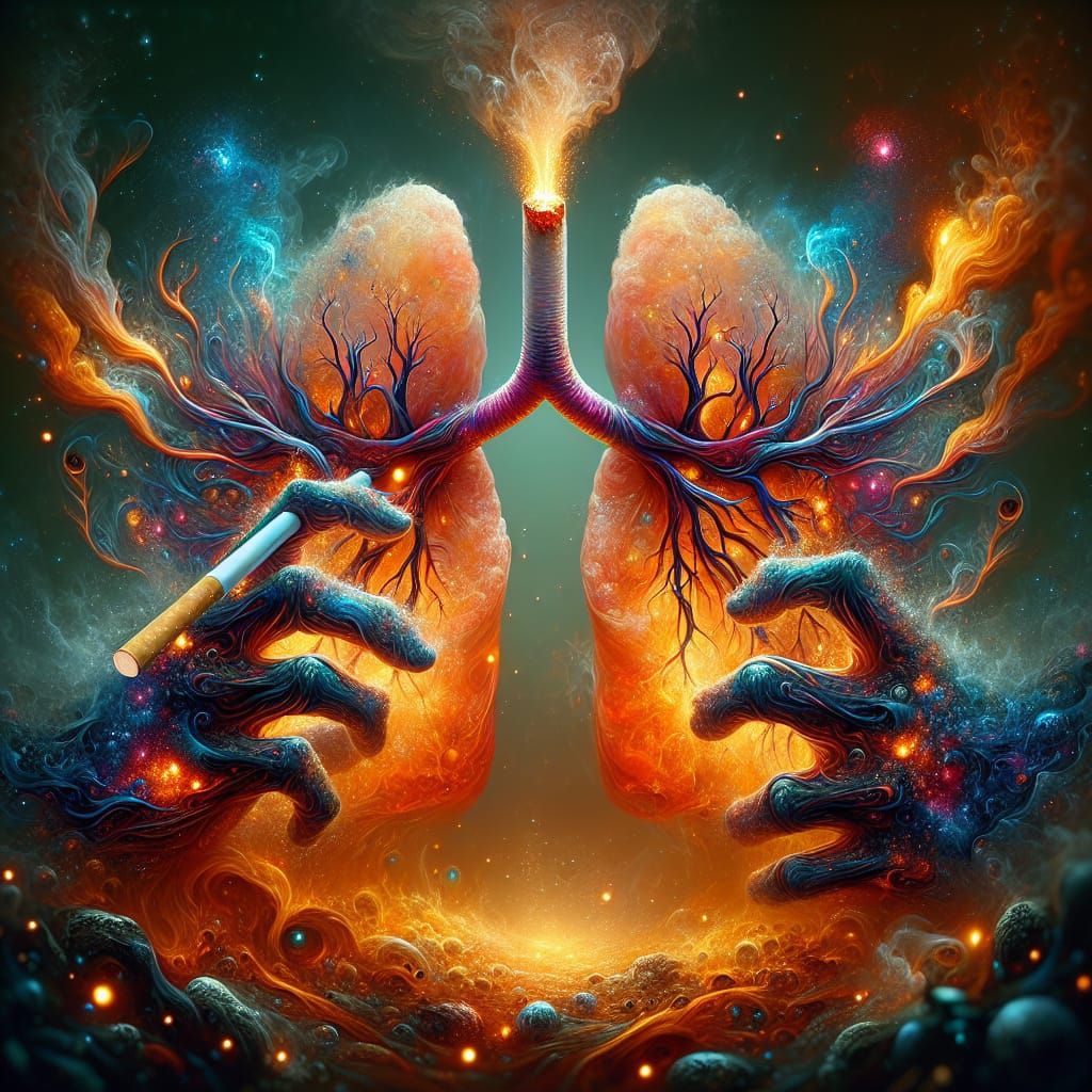 From Cigarette turn to bad Lungs - Fantastical Transformatio...