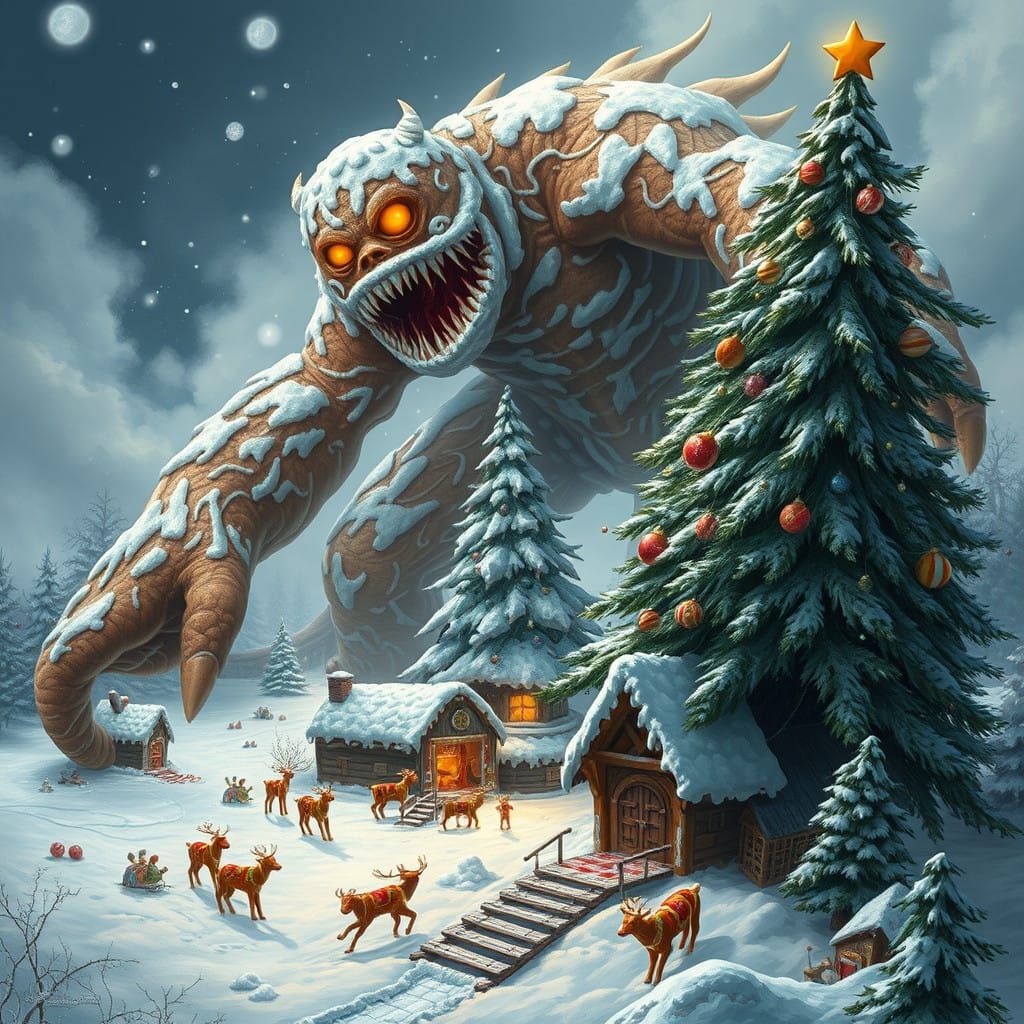 Ginger Snaps. - Whimsical Gingerbread Horror Emerges from Wi...