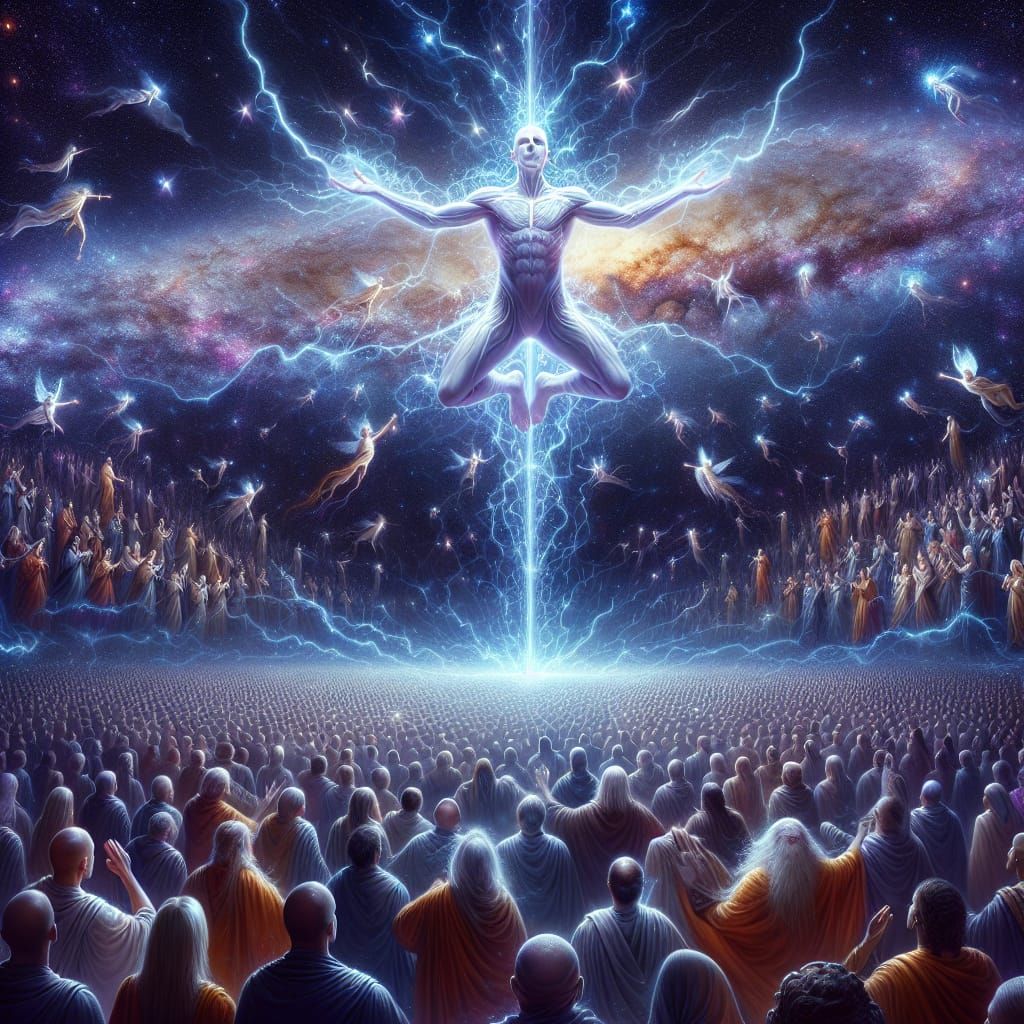 Sentient being - AI Generated Artwork - NightCafe Creator