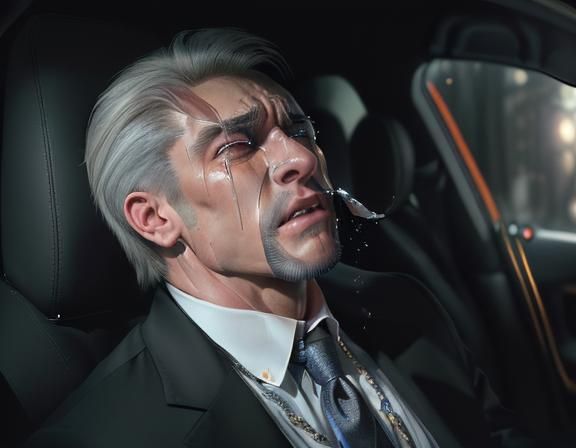 Strong men cry when they've been strong for too long. - AI Generated ...