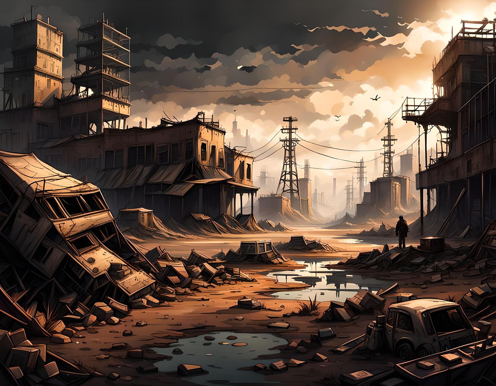 Apocalypse - 6 - AI Generated Artwork - NightCafe Creator