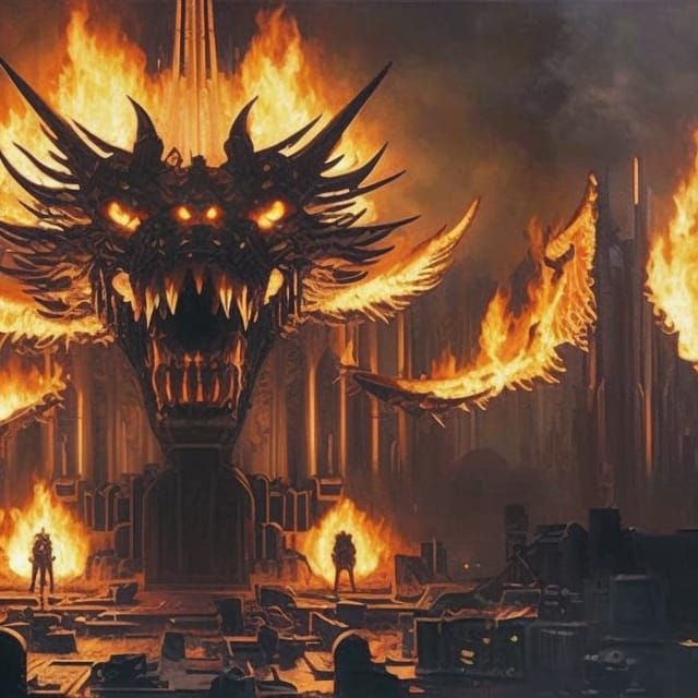 Hell - AI Generated Artwork - NightCafe Creator