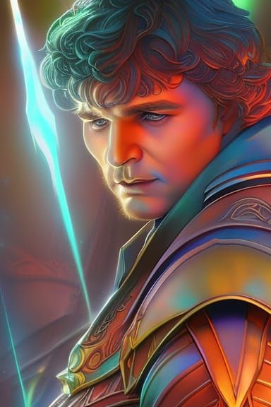 Samwise Gamgee Portrait - AI Generated Artwork - NightCafe Creator