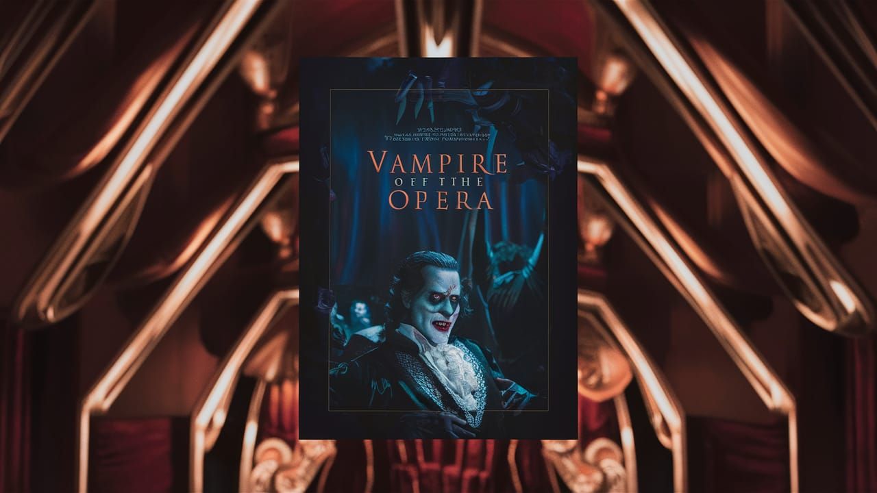 Vampire Of The Opera Book Ad - AI Generated Artwork - NightCafe Creator