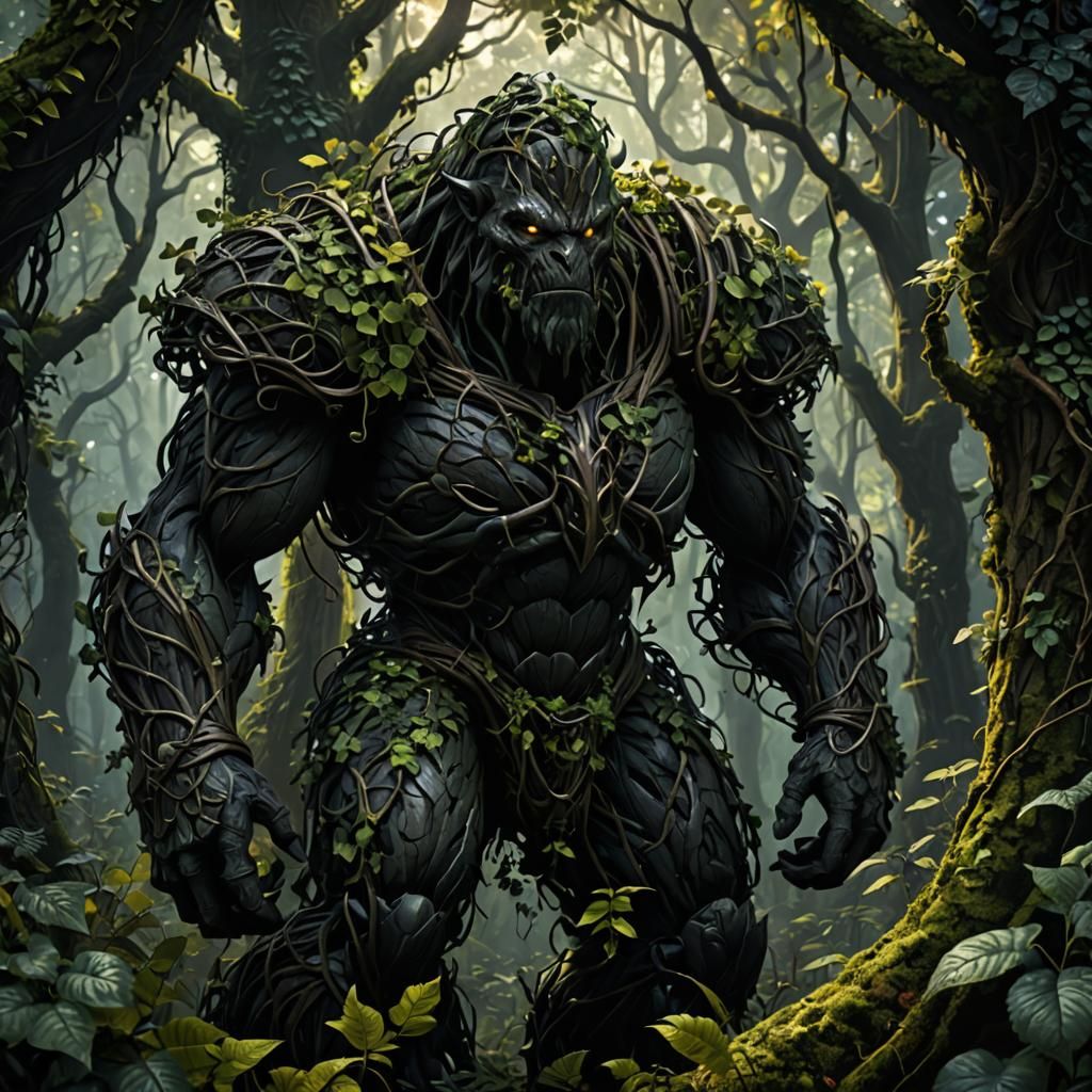 Forest golem - AI Generated Artwork - NightCafe Creator