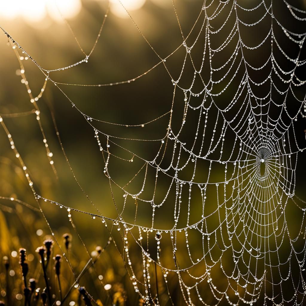 Spiderweb - AI Generated Artwork - NightCafe Creator