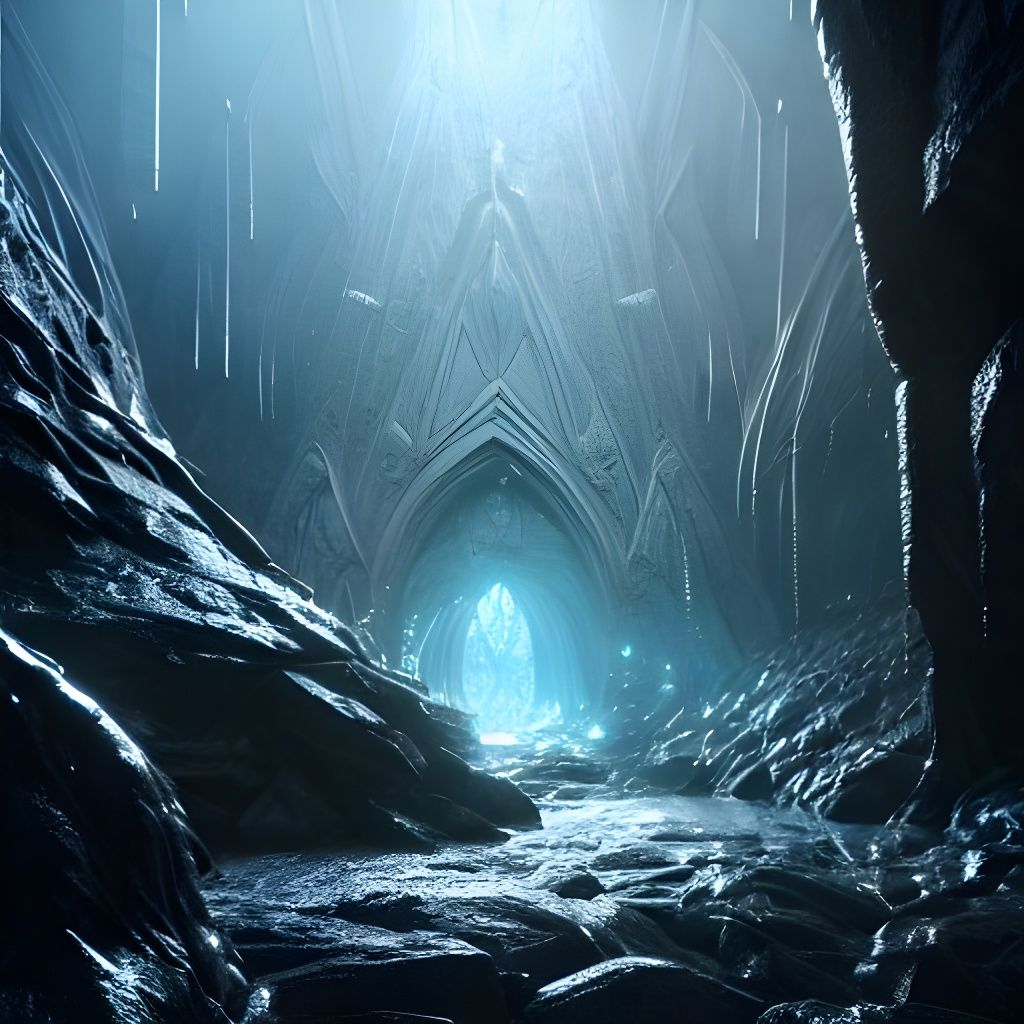 Door to the nether realm - AI Generated Artwork - NightCafe Creator