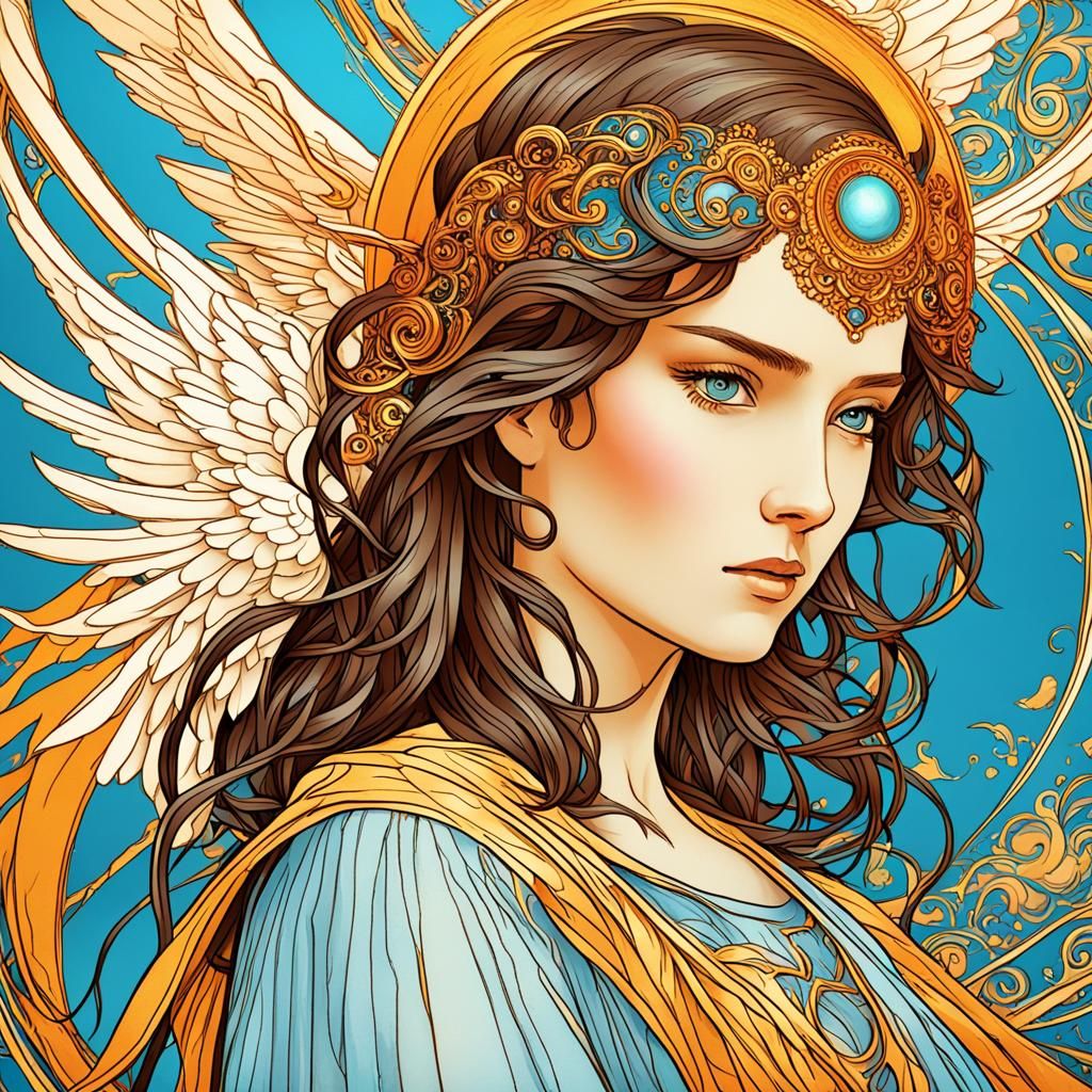 Lady Faith - AI Generated Artwork - NightCafe Creator