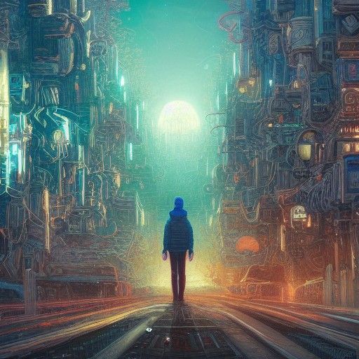 Lost soul - AI Generated Artwork - NightCafe Creator