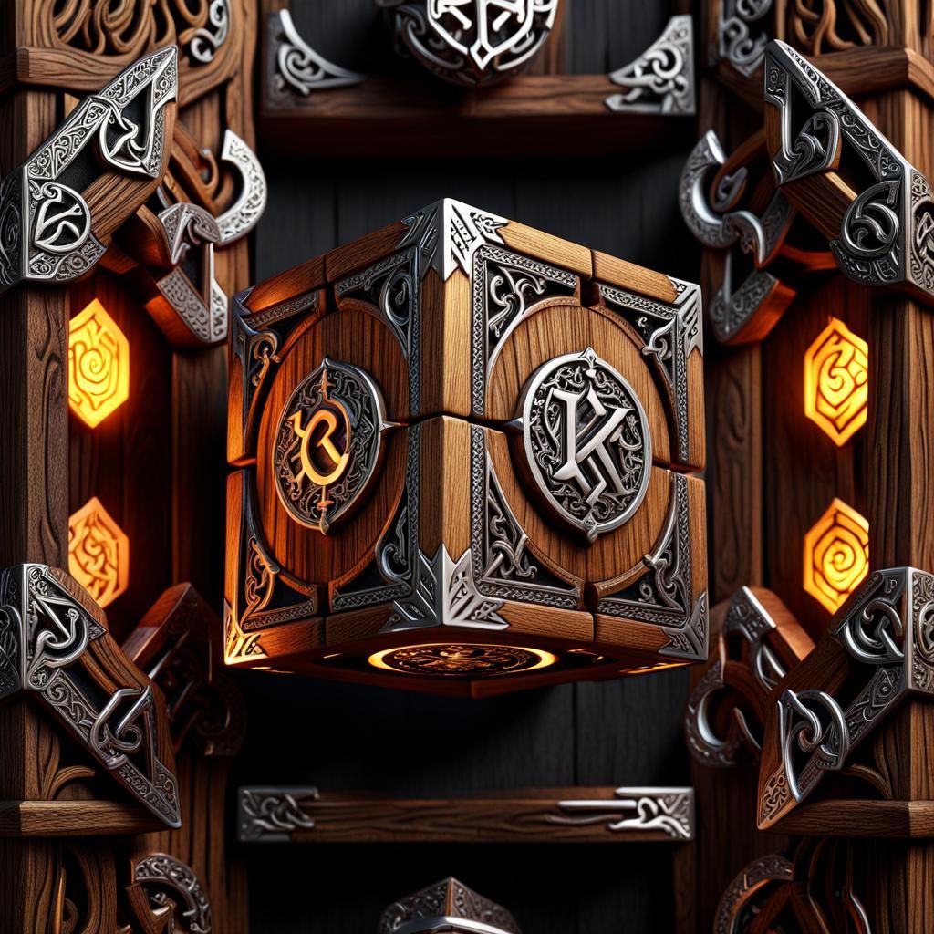 Do not open the Rune-kist! - AI Generated Artwork - NightCafe Creator
