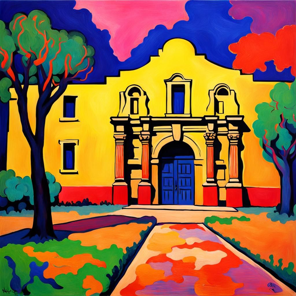 The Alamo - AI Generated Artwork - NightCafe Creator
